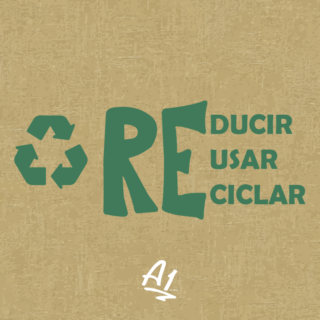 ¿Cuáles son las 3 R del Reciclaje?